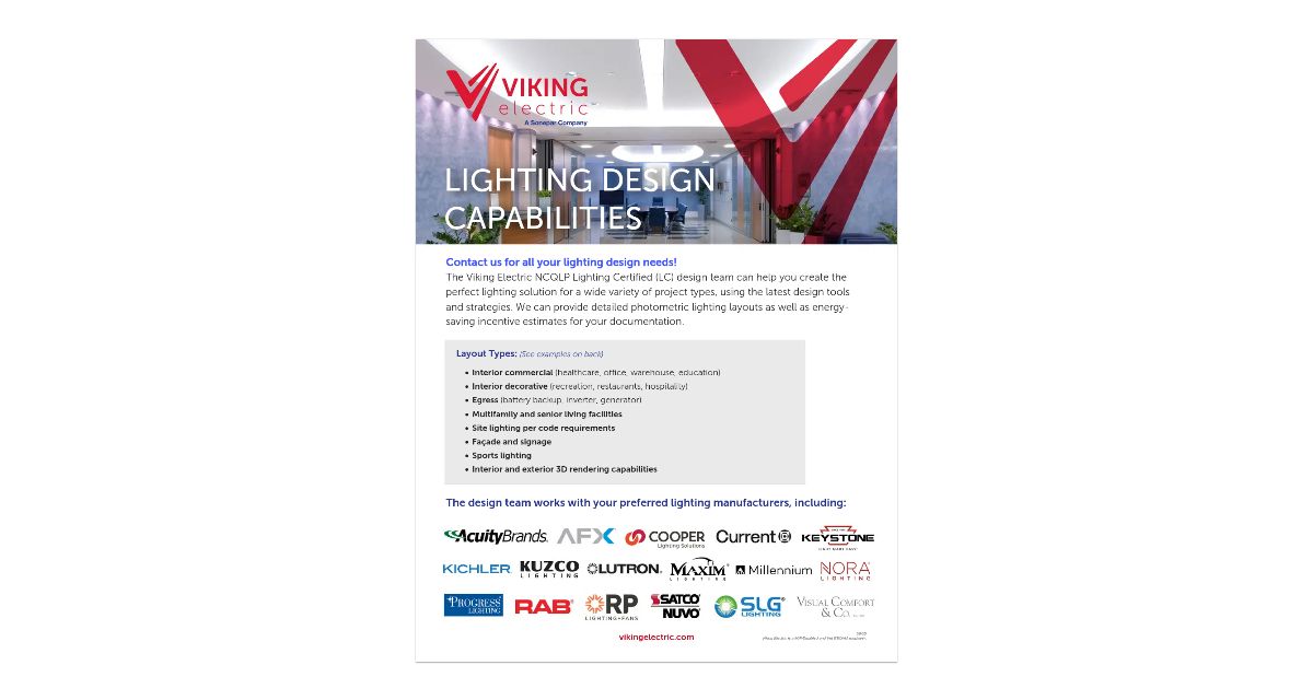 Lighting Design Capabilities All