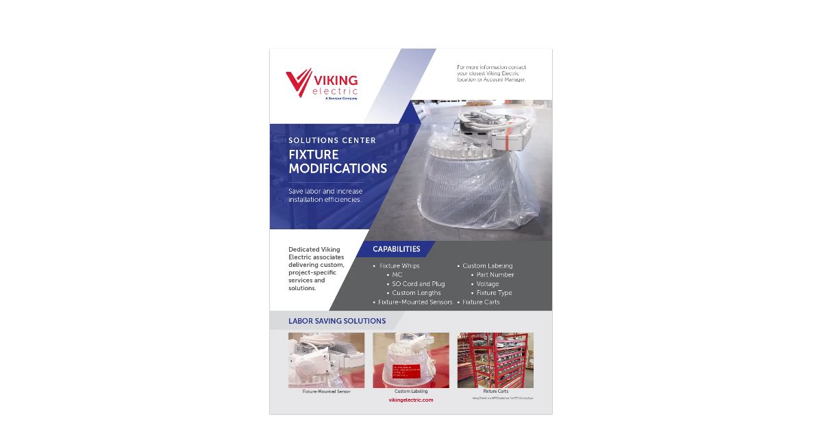 Solutions Center - Fixture Modifications