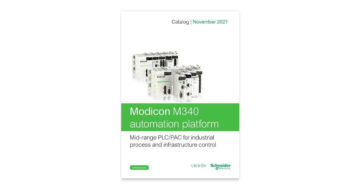 Schneider Electric Modicon M340 PLC